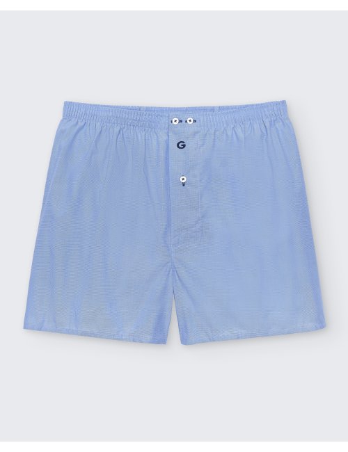 Bóxer Fil a fil Celeste | Comprar Online | GIULIO